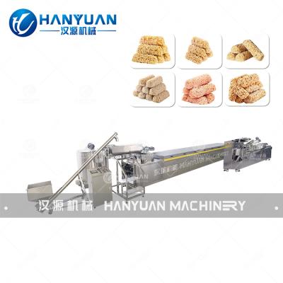 China Highly Reliable Oatmeal Chocolate Bar Production Line with High Output and Customizable Molds for sale