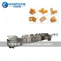 Quality Automatic Peanut Candy Bar Making Machine with Food Grade Conveyor, Stainless for sale