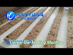 stainless steel professional granola bar production line