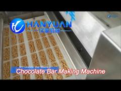automatic granola bar production line chocolate manufacturing machine