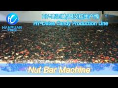 sesame candy bar production line nut bar making machine
