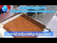 continuous nut bar machine customization complete peanut candy making machine