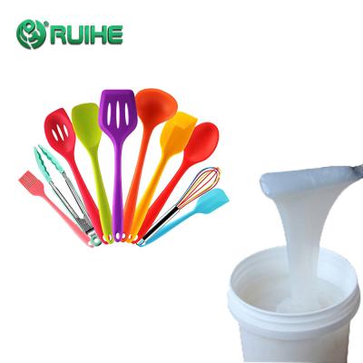 China RTV2 Liquid Platinum Silicone Rubber For Smooth Pouring Mold Making for sale