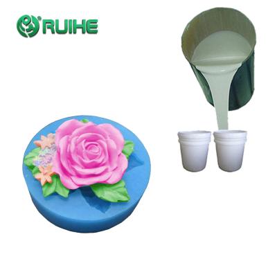 China Translucent RTV 2 Liquid Silicone Rubber High Strength For Mould Making for sale