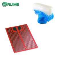 China Customization Solid Silicone Rubber Fire Resistant High Temperature 40-50 Hardness for sale