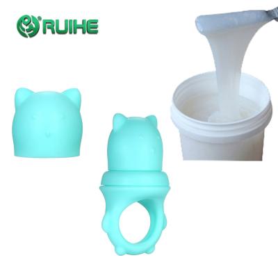 Cina Tettarelle liquide del bambino della gomma di silicone dello stampaggio ad iniezione di ROHS LSR che ingialliscono resistenza in vendita