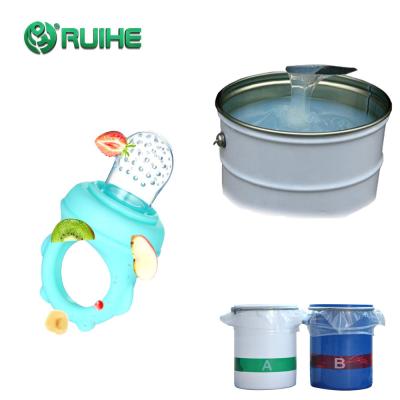 Cina Tettarelle liquide del bambino della gomma di silicone dello stampaggio ad iniezione di ROHS LSR che ingialliscono resistenza in vendita