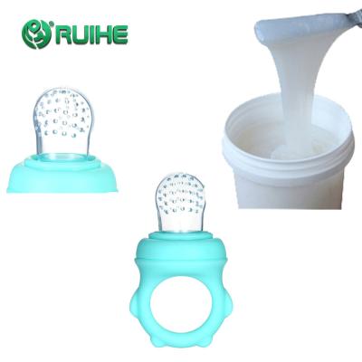China ROHS-Injectie het Vormen LSR de Vloeibare Fopspenen die van de Silicone Rubberbaby Weerstand vergelen for sale