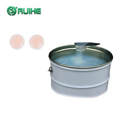 China Factory Two Component Skin Grade Liquid Silicone Adhesion Nipple Pads for sale