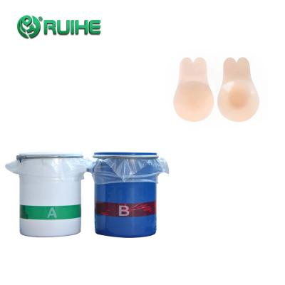 China Factory Two Component Skin Grade Liquid Silicone Adhesion Nipple Pads for sale