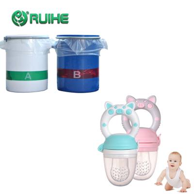 Cina Capezzolo liquido dei rifornimenti del bambino dei bambini della gomma di silicone di buona resistenza del commestibile in vendita