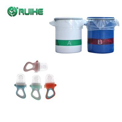 Cina Capezzolo liquido dei rifornimenti del bambino dei bambini della gomma di silicone di buona resistenza del commestibile in vendita