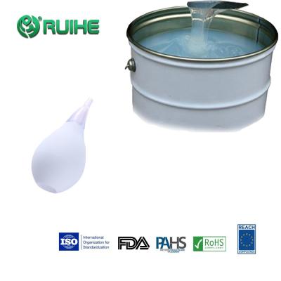 China Fast curing Two Component Liquid Silicone Rubber Transparent Odorless for sale