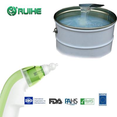 China Fast curing Two Component Liquid Silicone Rubber Transparent Odorless for sale
