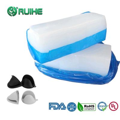 China Food Grade HTV Solid Silicone Rubber Flame And Water Resistant for sale