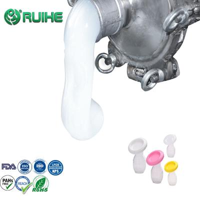 China Fast Curing Food Grade Liquid Silicone Rubber Raw Material  Low Volatility for sale
