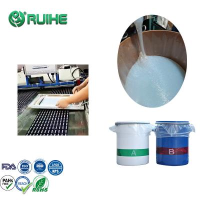 Cina Risistenza alla rottura e alla trazione Silicone liquido Gomma tessile Stampa a schermo Gomma siliconica in vendita