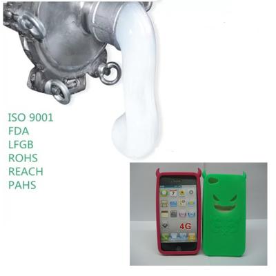 China Platinum Cured Liquid Silicone Rubber 60 Shore for Phone Covers for sale