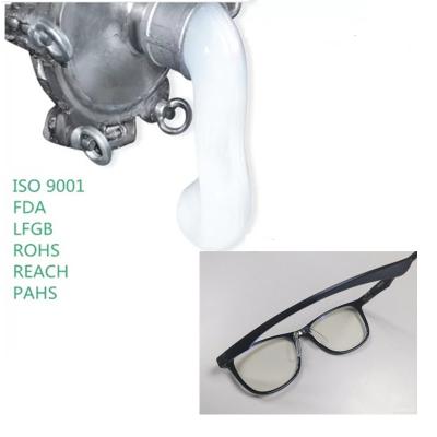 China Transparent LSR Liquid Silicone Rubber for Glass Nose Pads for sale
