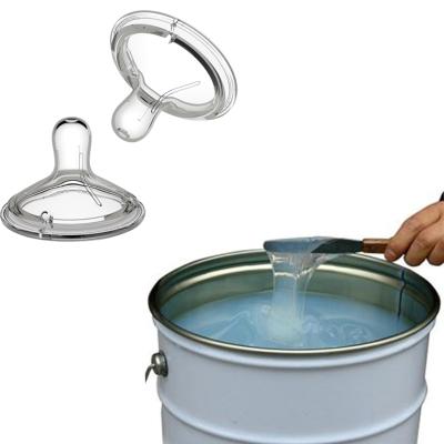 China Food Grade LSR Liquid Silicone Rubber for Baby Pacifiers 50 Shore A for sale