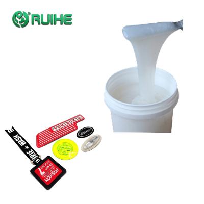 China 40 Shore Transparent Liquid Silicone Rubber for Fabric Ribbons for sale