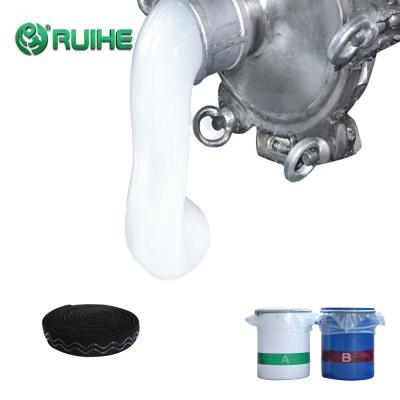 China Transparent Liquid Silicone Rubber LSR for Textile Coating with 20-30 Shore A Hardness and 12 Months Shelf Life for sale