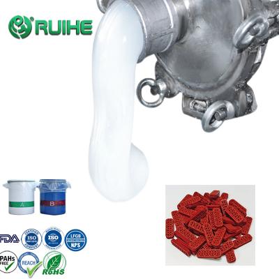 China Self-Lubricating LSR Liquid Silicone Rubber for  Seals  Components for sale