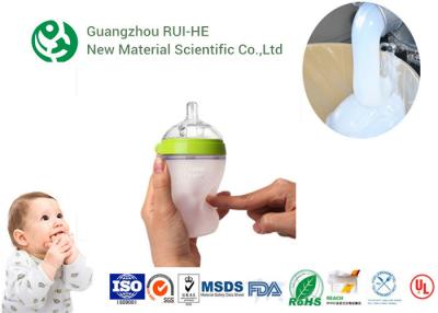 China Liquid Silicone Rubber For Baby Nipples, Bottles Injection Molding 2 Part LSR 6250 - 60 With LFGB for sale