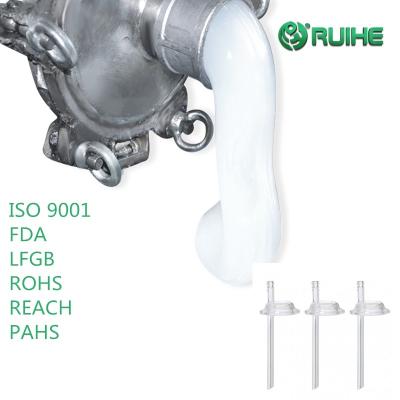 China FDA Certificated LSR Liquid Silicone Rubber Anti - Yellow  Good Weathering Resistance for sale