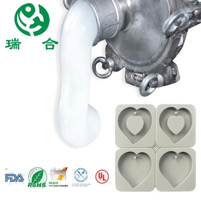 China High Elongation Silicone Candle Mold Making Rubber / Translucent Silicone Rubber for sale