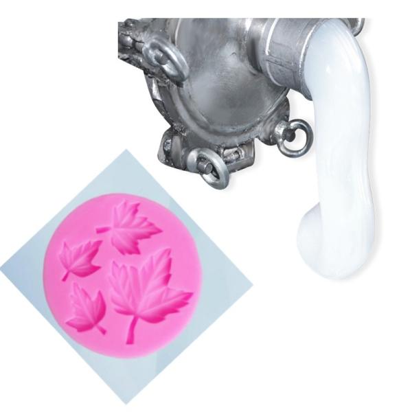 Food Grade Two Part Liquid Silicone Rubber / Silicone Cake Mold DIY Chocalate Cookies Ice Tray Baking Tool Rose Shape