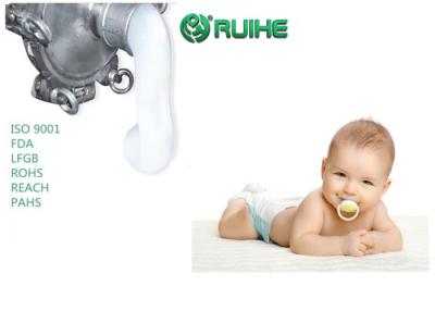 China FDA 4.3% 1.5MPa Clear Liquid Silicone Rubber High Viscosity for sale