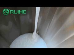2,7% borracha de silicone líquida do produto comestível para o purificador da esponja da limpeza da cozinha do prato