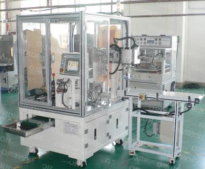 China Célula de batería prismática de la célula que hace la máquina que pega la película apilador vertical de la célula Z de la bolsa en venta