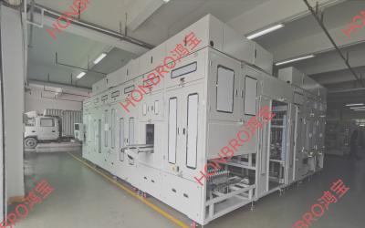 Cina Aluminum Shell Secondary Liquid Filling Machine , AC380V Electrolyte Filling Machine in vendita