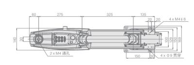 China ARP6 Series Four Axis Robot Industrial Z Axis Stroke 200mm for sale