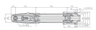 Китай Industrial ARP10 Series Four Axis Robots With Vision Arm length 700mm продается