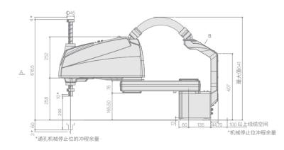 China ARP10 Series Scara Industrial Robot With Vision Z axis stroke 200 / 300mm for sale