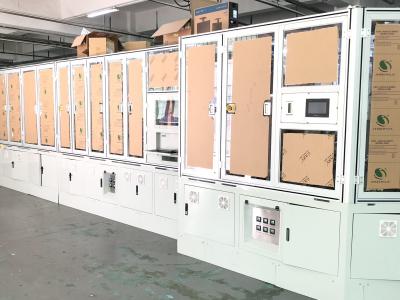 Китай Автоматическая машина упаковки батареи управления PLC экрана касания с алюминиевой фольгой продается