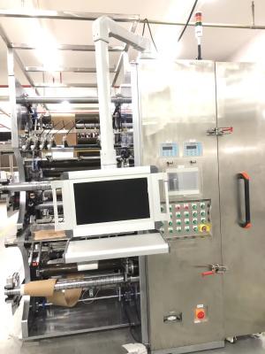 Cina 10mm Electrode Slitting Machine 0.01-0.3mm Material Thickness 50-500mm Material Width in vendita