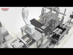 Battery Pack Prismatic Cell Assembly Plant Turntable Electrolyte Filling Machine