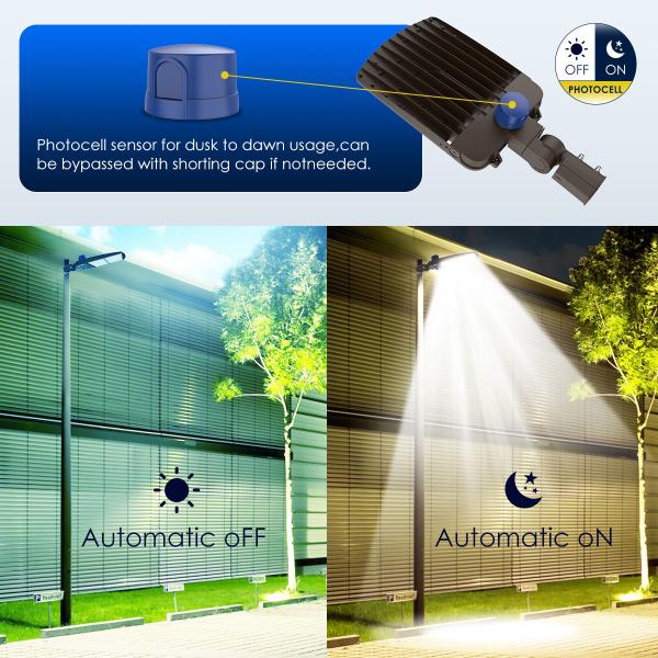 Quality 100W 150W 200W 240W 300W LED Shoebox Light IP65 Outdoor LED Parking Lot Lights for sale