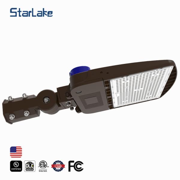 Quality Starlake 300W LED Area Light 150LM/W Motion Sensor Parking Lot Lights for sale