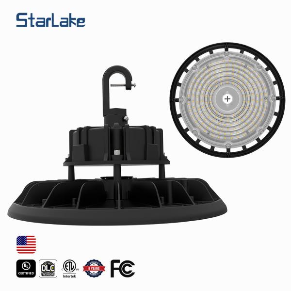 Quality Round LED UFO Highbay Light With Adjustable Wattage Selectable Color Temperature for sale