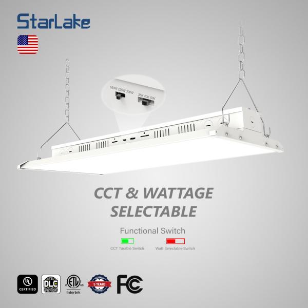 Quality Commercial High Bay Lighting Fixtures 150Lm/W 110W LED High Bay Dimmable for sale