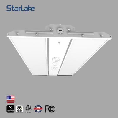 China 300W 5000K LED lineair Highbay Light 3Power / 3CCT Verstelbare Led Shop Lights Voor Workshop for sale