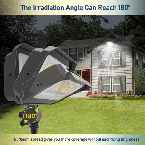 Outdoor IP65 Waterproof LED Flood Light 120W 150W Starlake Heavy Duty for Parking Lots