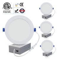 Quality USA In Stock Commercial Flat Brightness Slim Small 5CCT 9w 12w 18w Recessed for sale