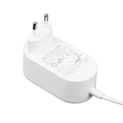 Cina L'adattatore 24v di CC di CA ha prodotto la spina di 500MA UE per l'apparecchio dello Smart Home in vendita