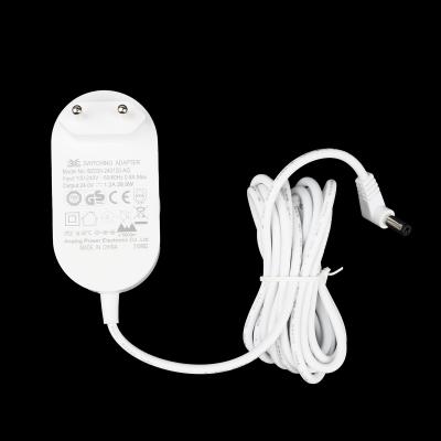 中国 壁に取り付けられたEUは空気清浄器のための24V 1.2 A力のアダプターを差し込む 販売のため